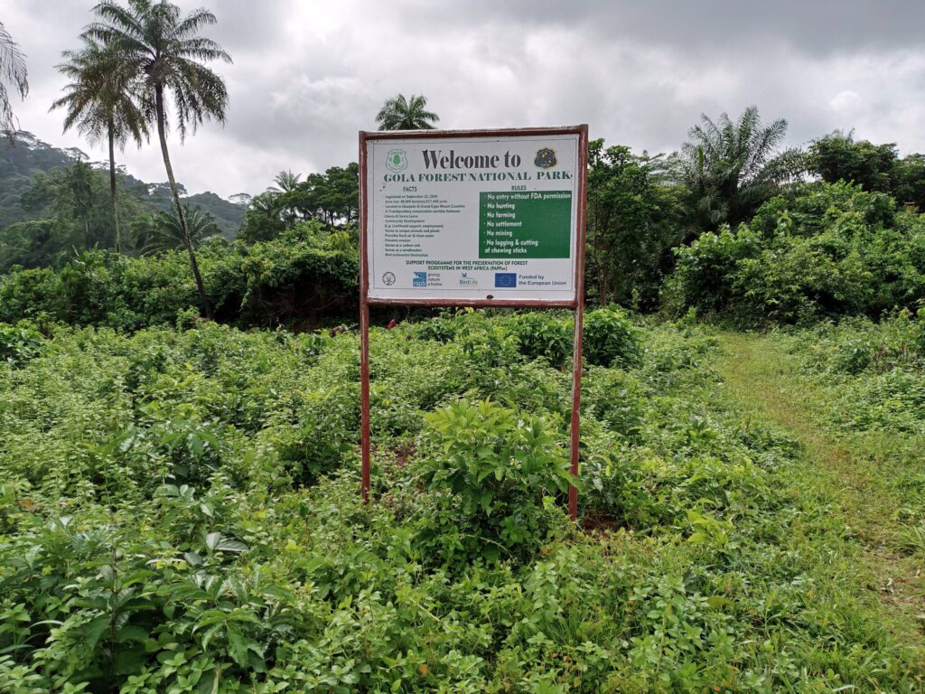 The Society for the Conservation of Nature of Liberia (SCNL), through ...